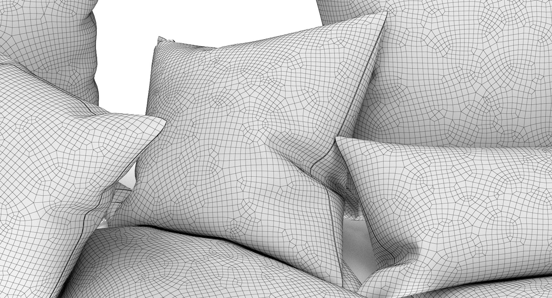Restoration Hardware Hand-dyed Shibori 3D - TurboSquid 1153067