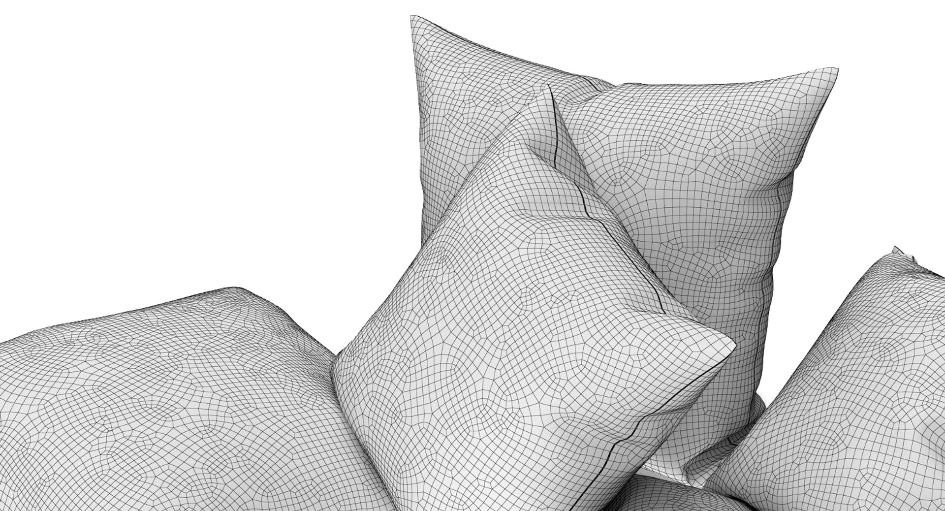 Restoration Hardware Hand-dyed Shibori 3D - TurboSquid 1153067