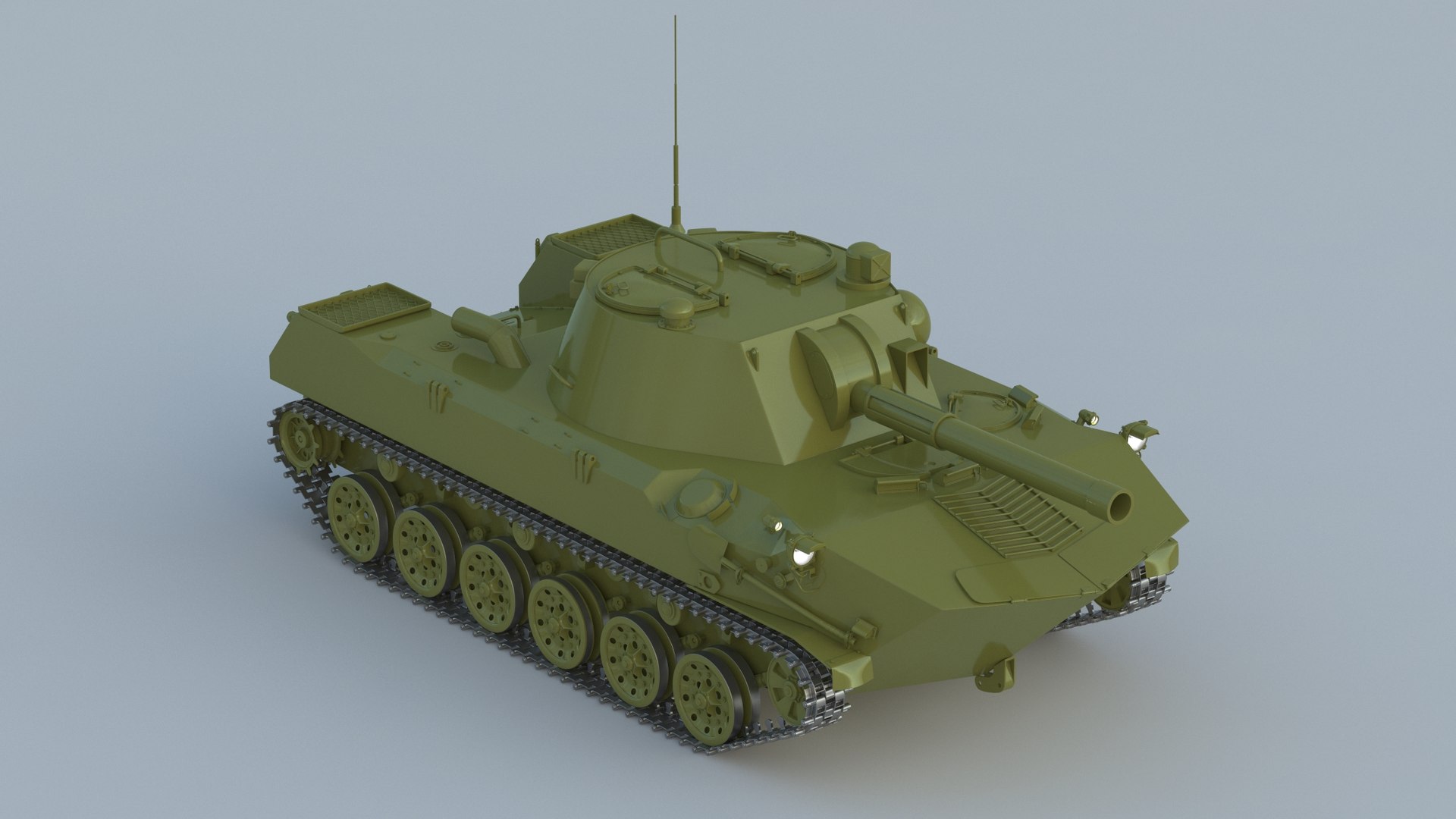 2S9 Nona 3D Model - TurboSquid 1871091