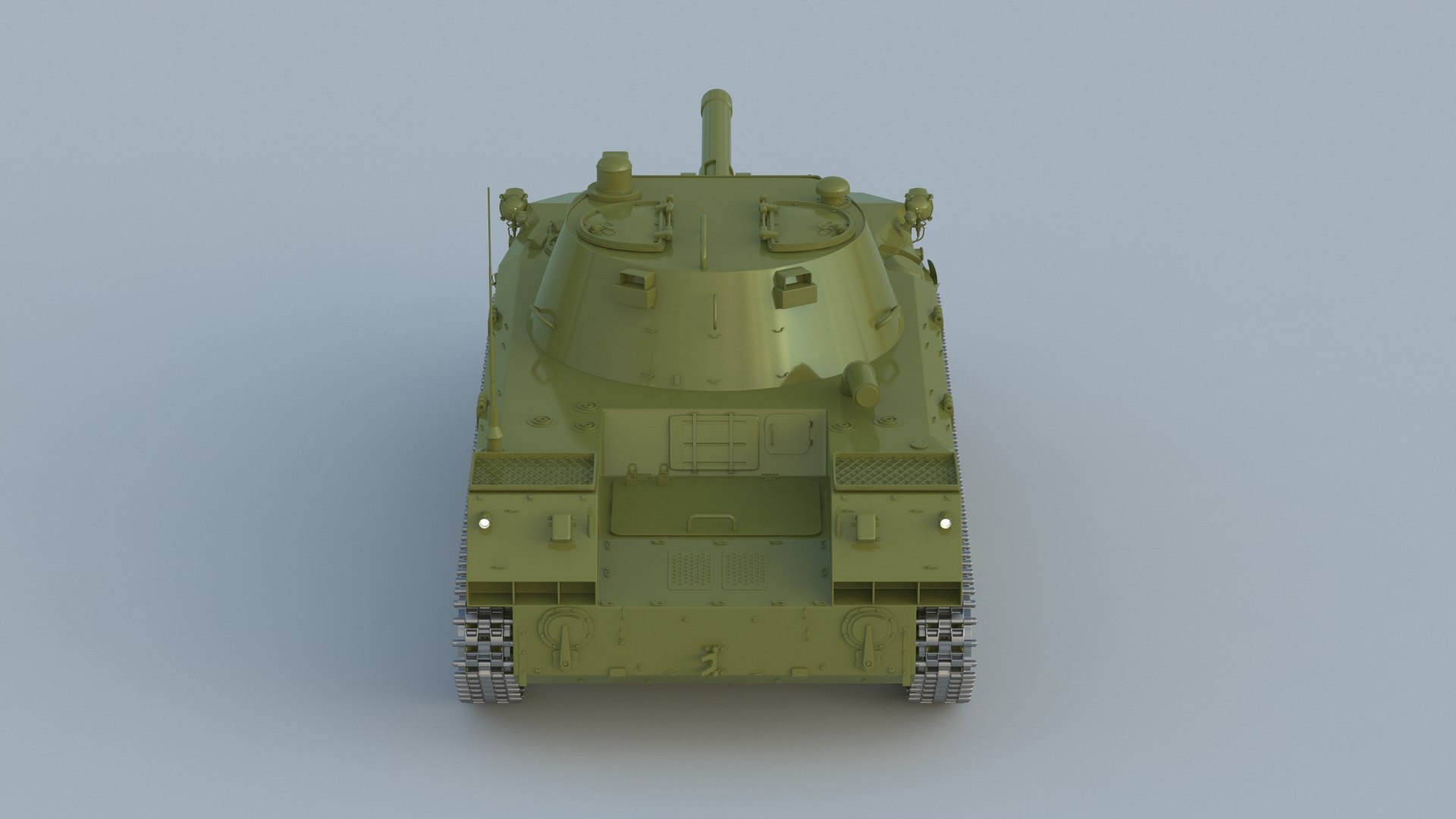 2S9 Nona 3D Model - TurboSquid 1871091