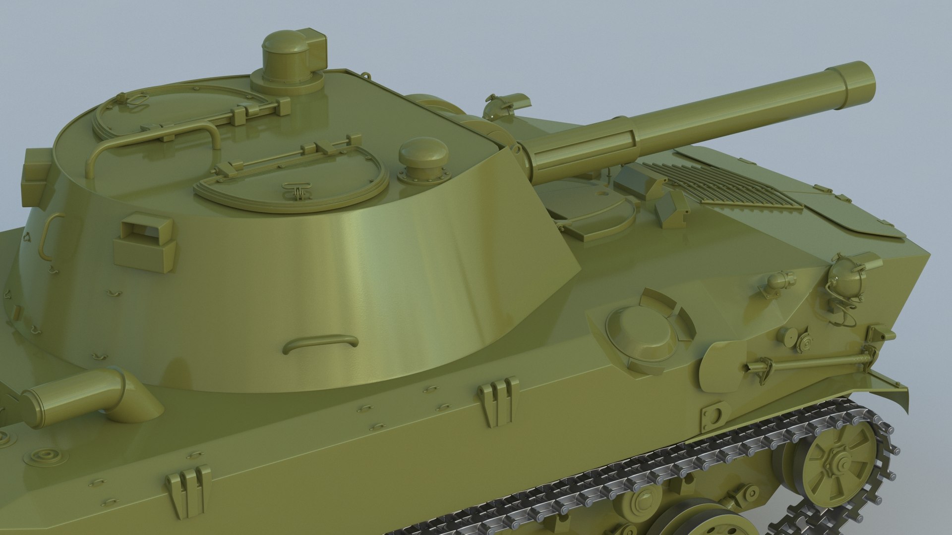 2S9 Nona 3D Model - TurboSquid 1871091