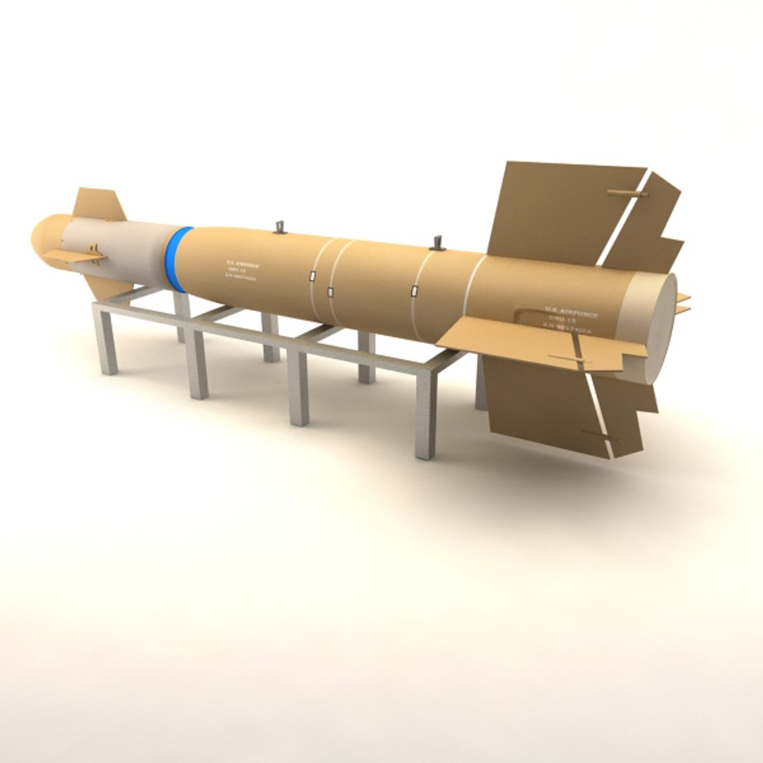 Bomb Glide Weapon 3d Max