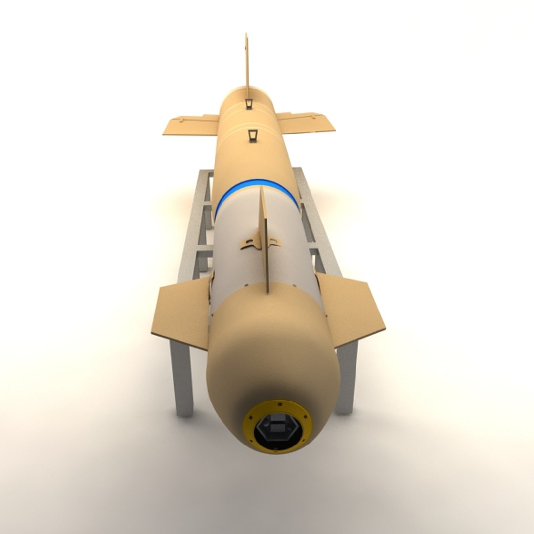 Bomb Glide Weapon 3d Max