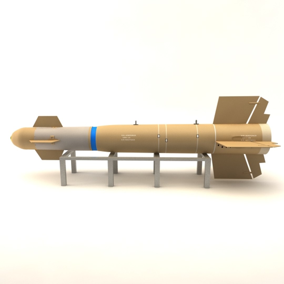 bomb glide weapon 3d max