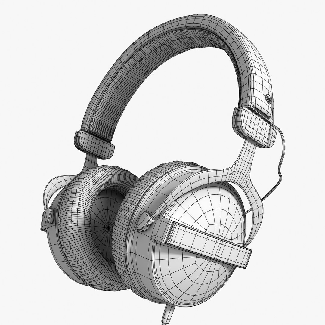 3d Beyerdynamic Dt 770 Pro Model