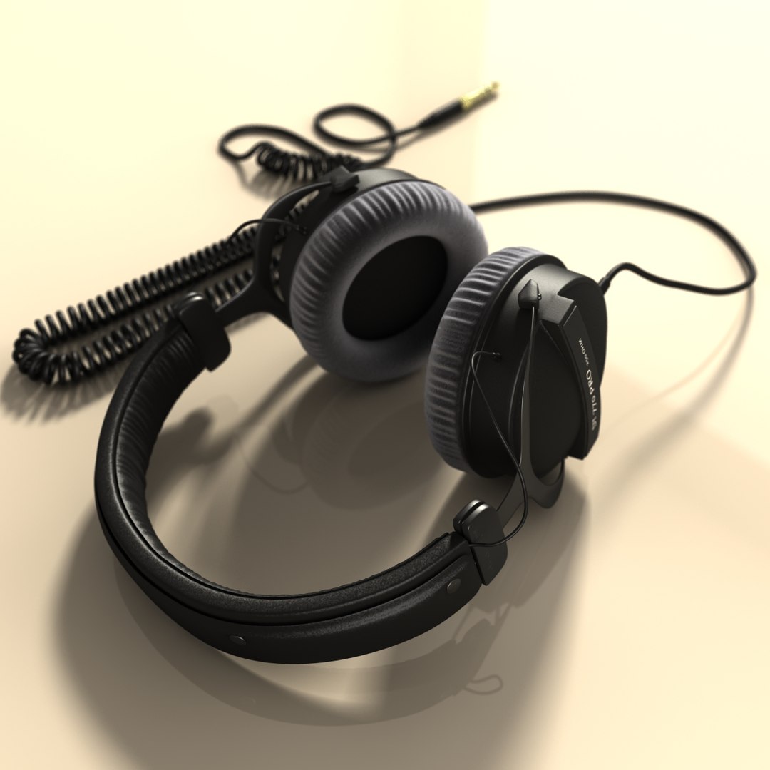 3d Beyerdynamic Dt 770 Pro Model