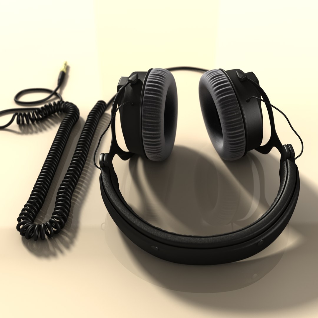 3d Beyerdynamic Dt 770 Pro Model