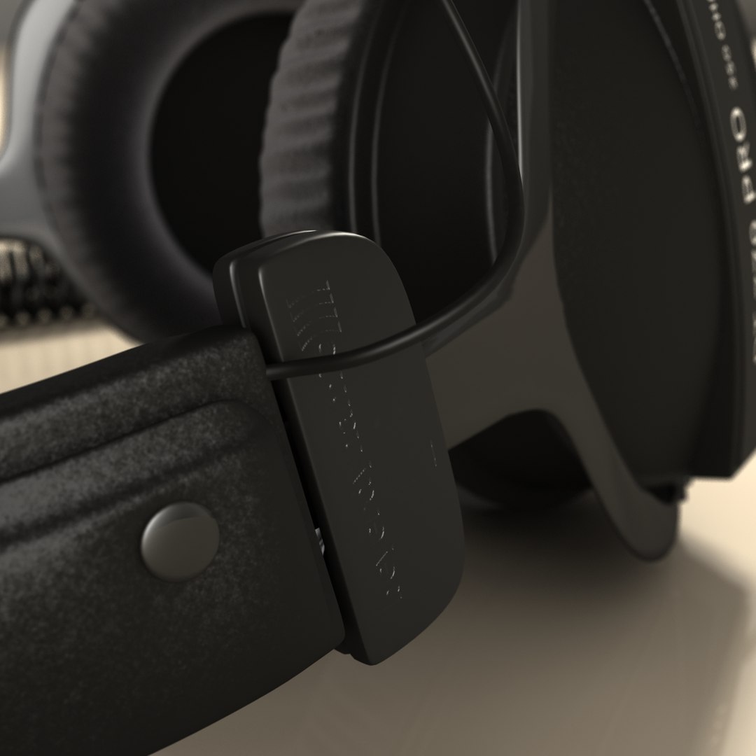 3d Beyerdynamic Dt 770 Pro Model