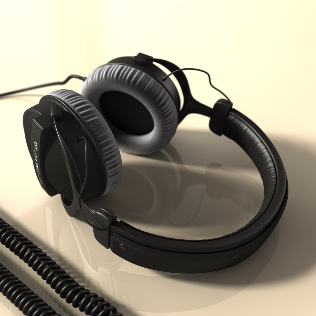 3d Beyerdynamic Dt 770 Pro Model