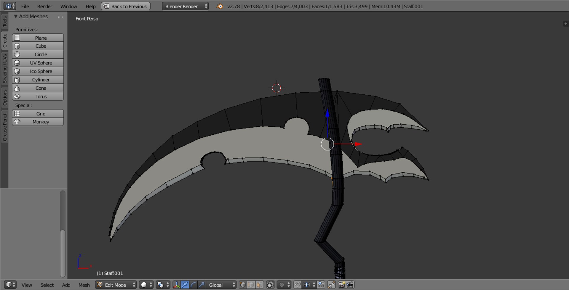 Scythe 3d Model