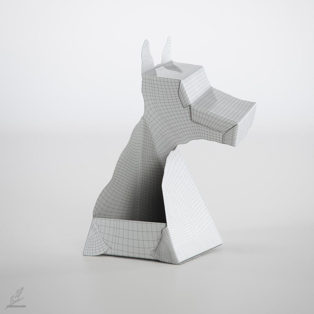 Thinky The Dragon - Optical Illusion 3D Model - TurboSquid 2252802