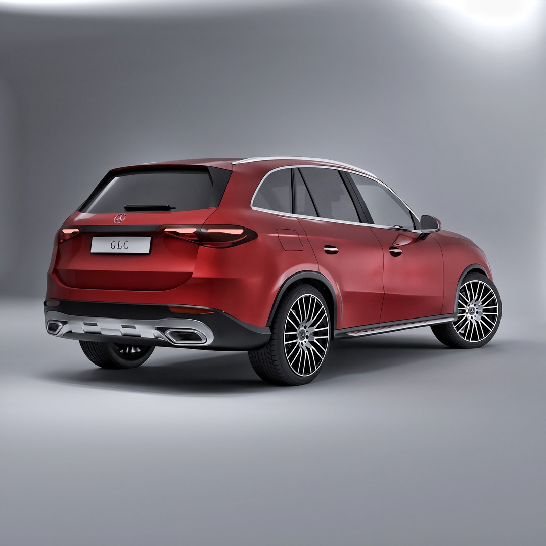 Mercedes Benz GLC 2022 Model - TurboSquid 1963892