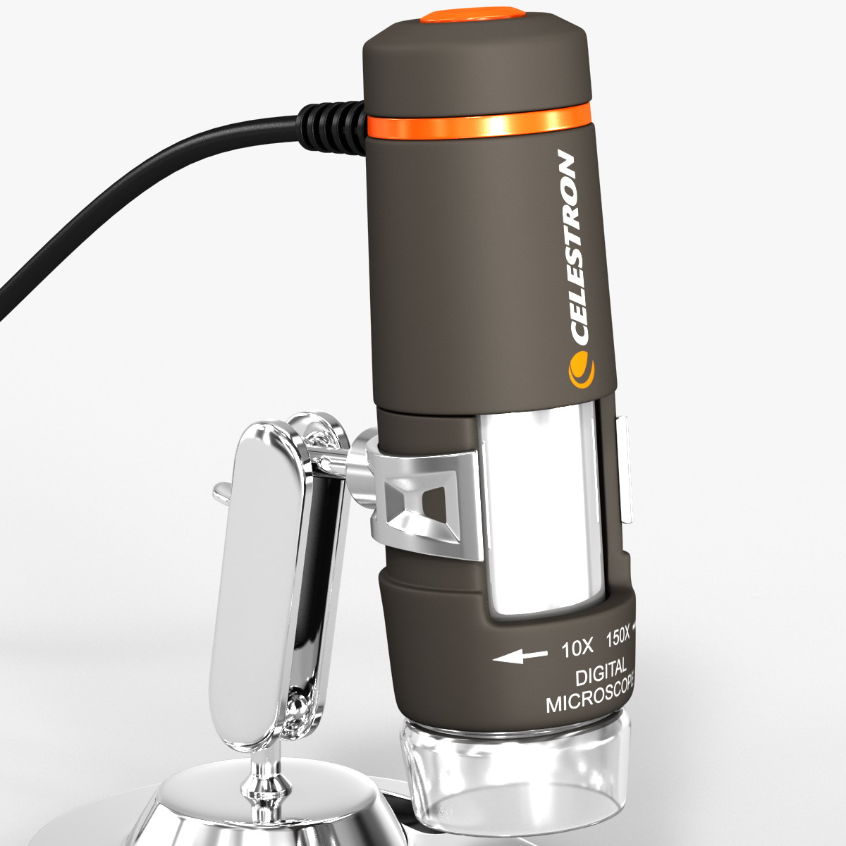 3d model digital microscope celestron 44302
