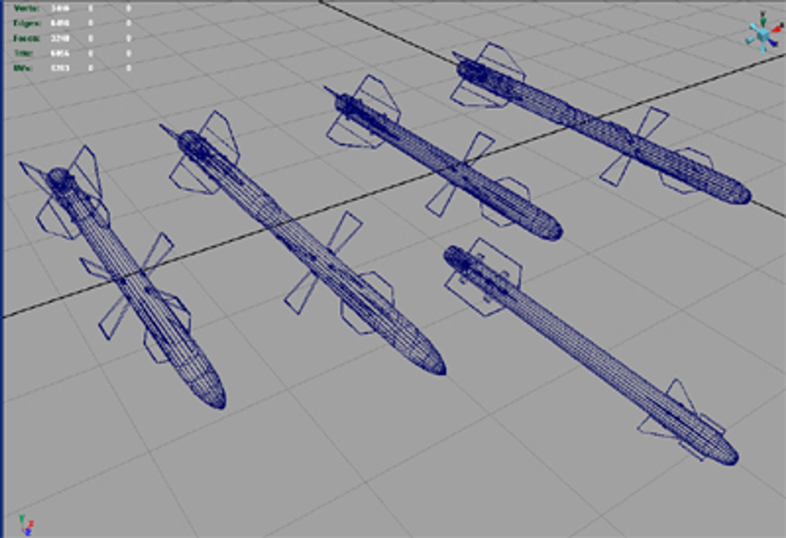 3d Russian Air-air Missile Model