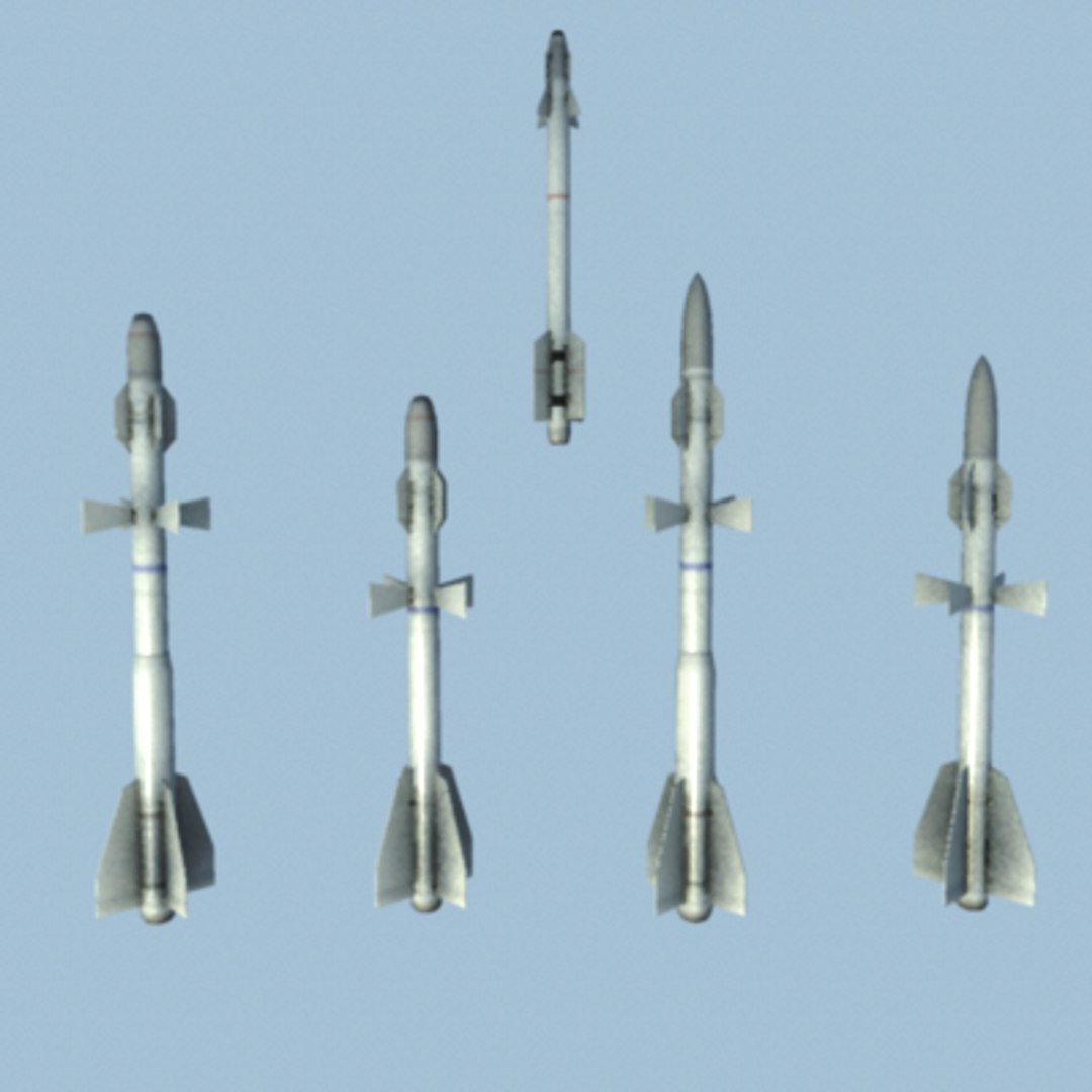 3d Russian Air-air Missile Model