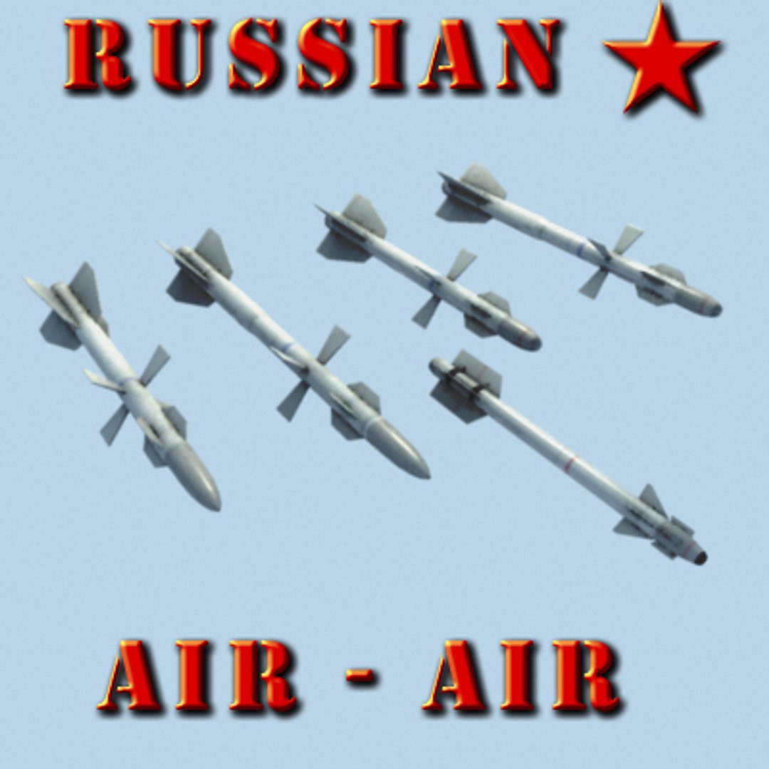 3d Russian Air-air Missile Model