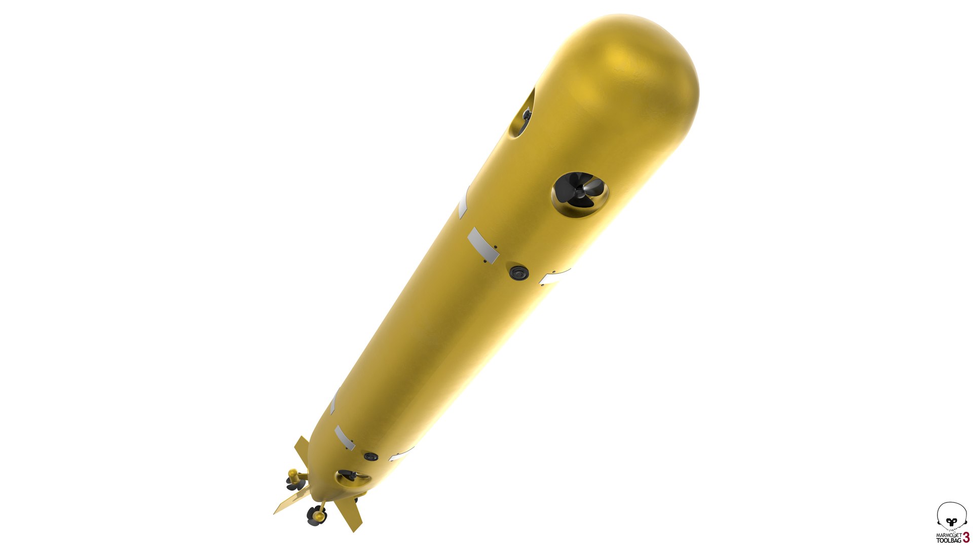 Poseidon Unmanned Underwater Vehicle Model - TurboSquid 1385321