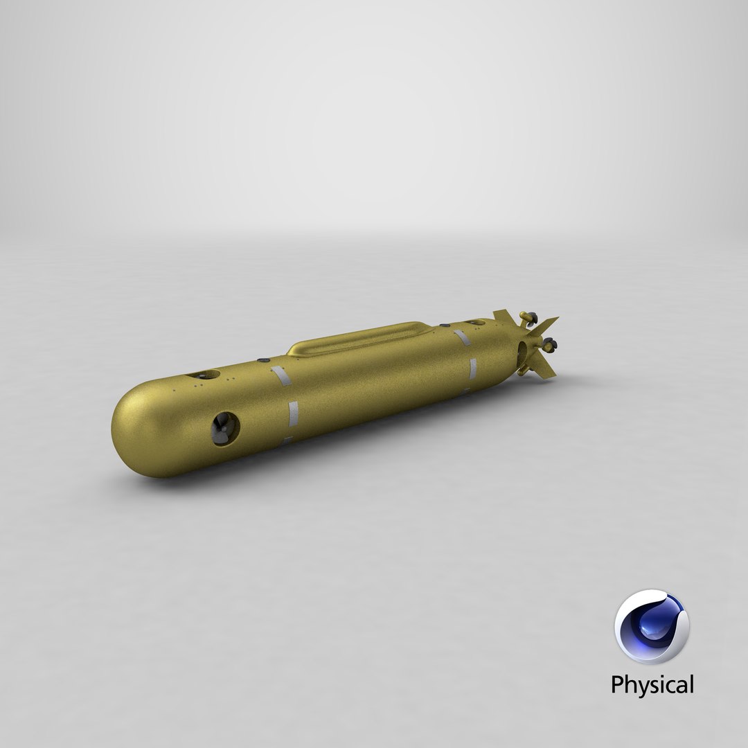 Poseidon unmanned underwater vehicle model - TurboSquid 1385321