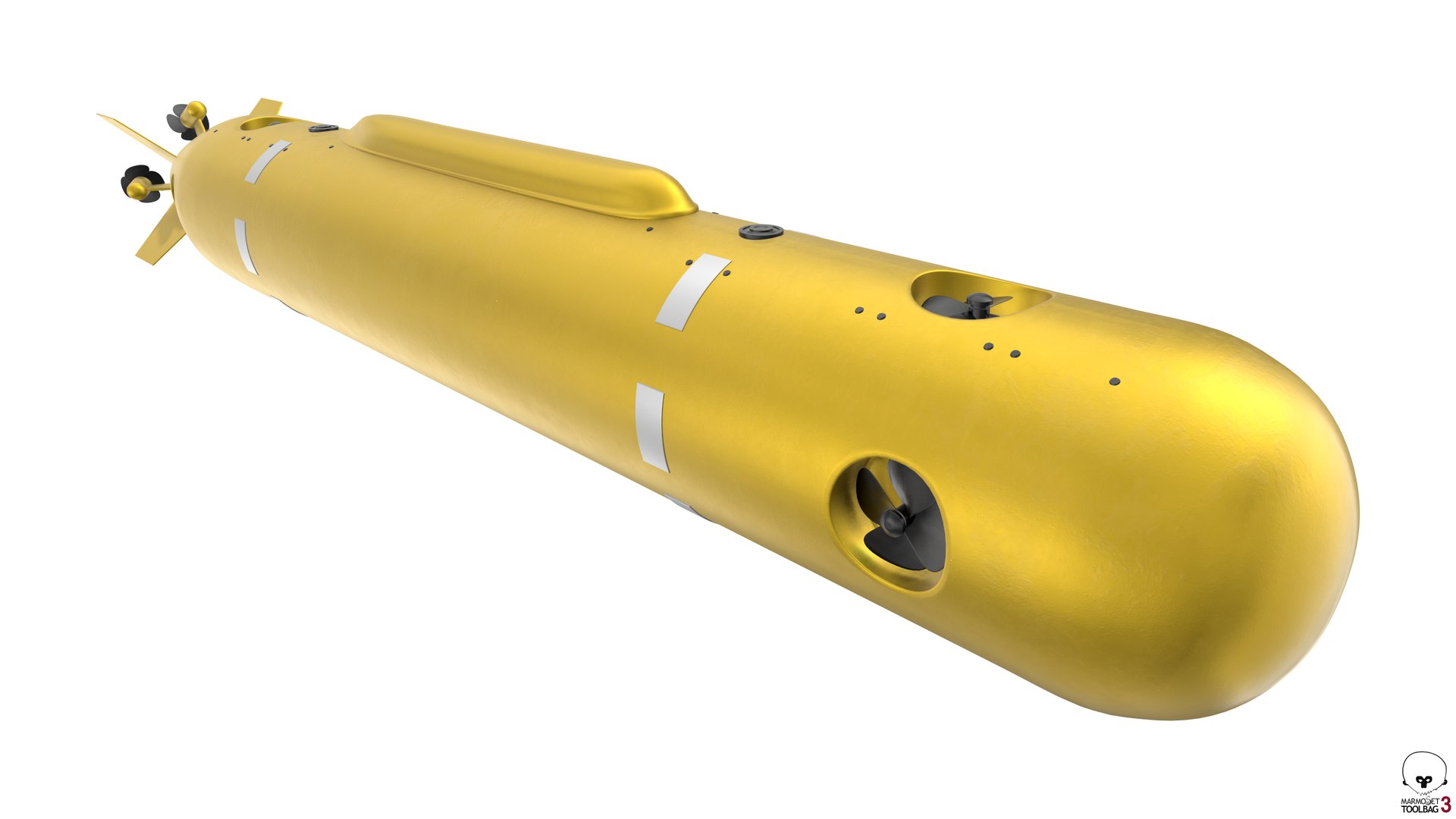 Poseidon Unmanned Underwater Vehicle Model - TurboSquid 1385321