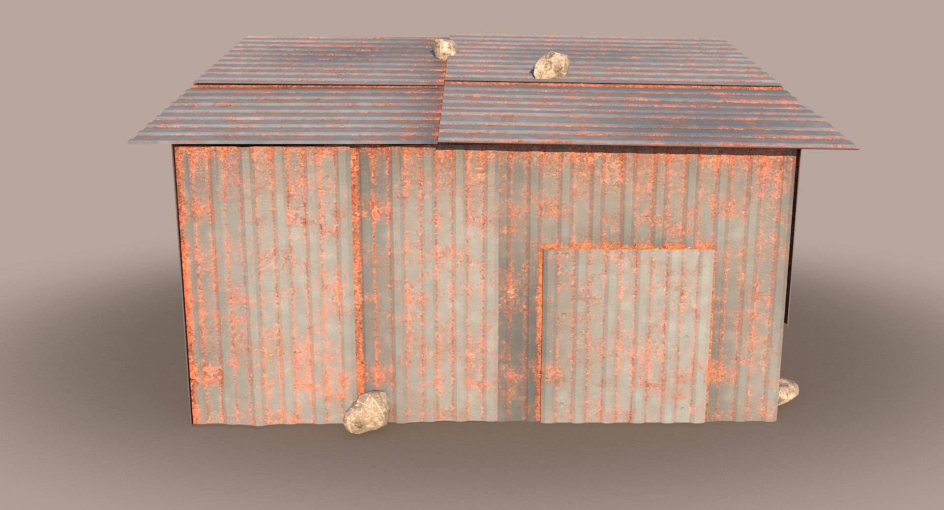 3D Shack Metallic - TurboSquid 1341020