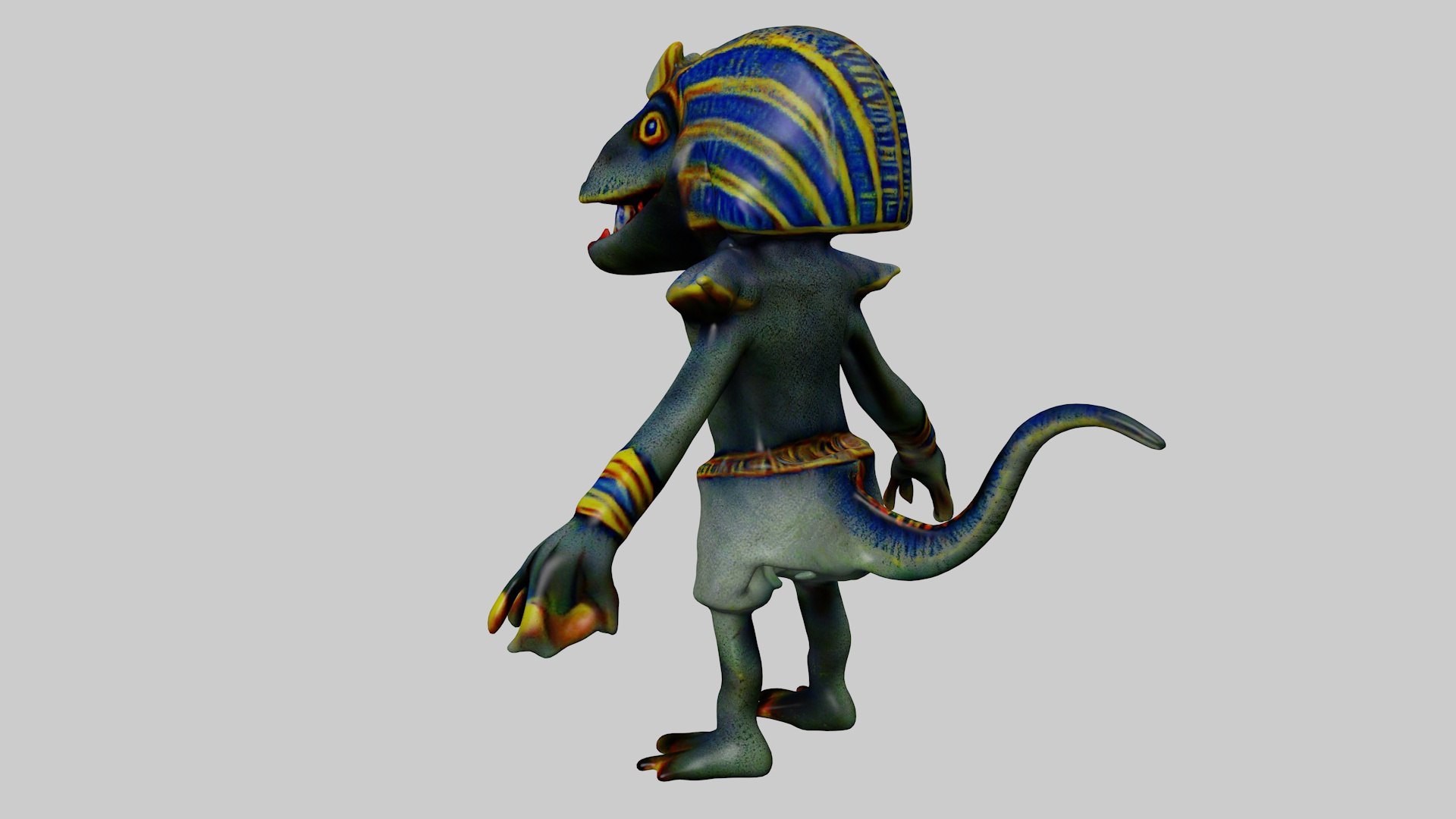 Egyptian Monster 5 3D - TurboSquid 2169573