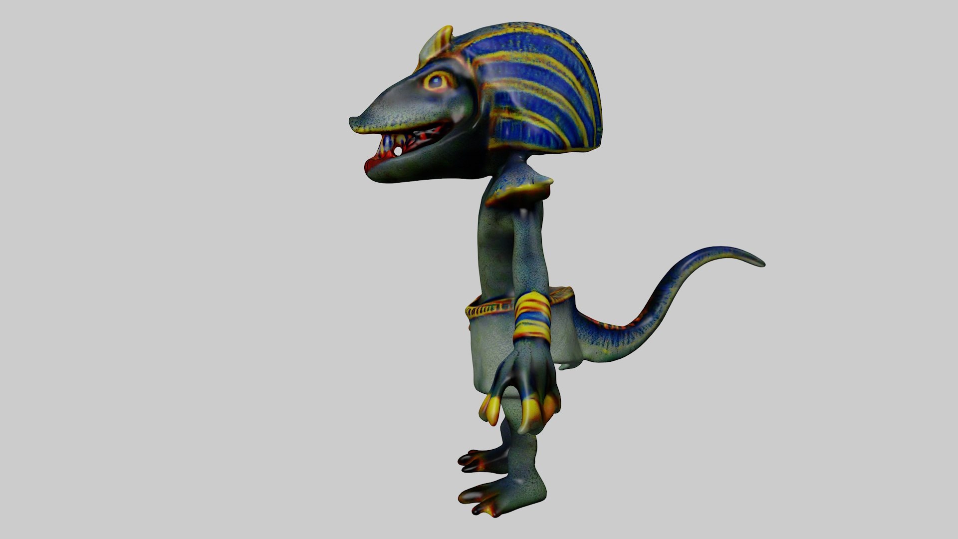Egyptian Monster 5 3D - TurboSquid 2169573