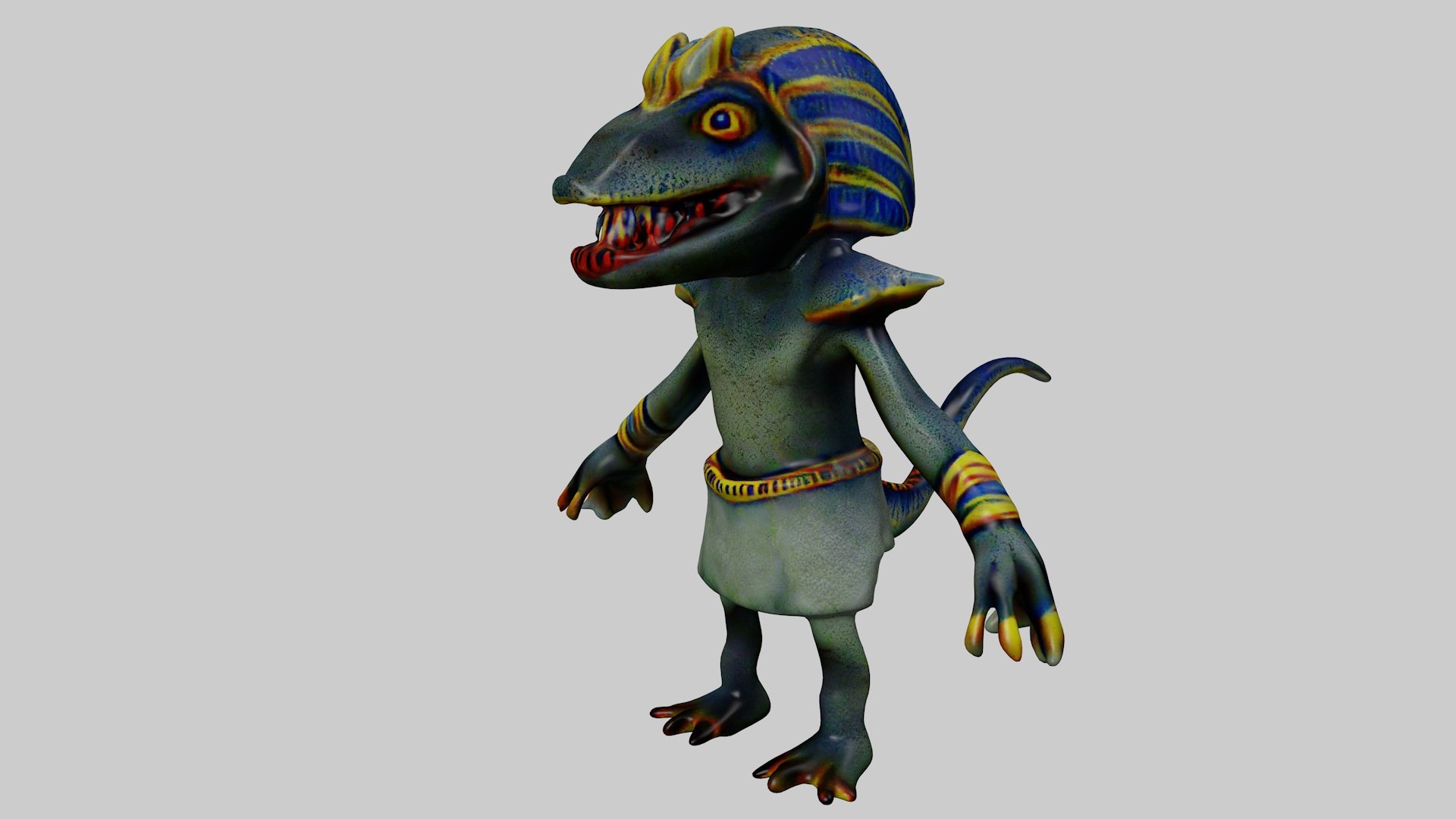 Egyptian Monster 5 3D - TurboSquid 2169573
