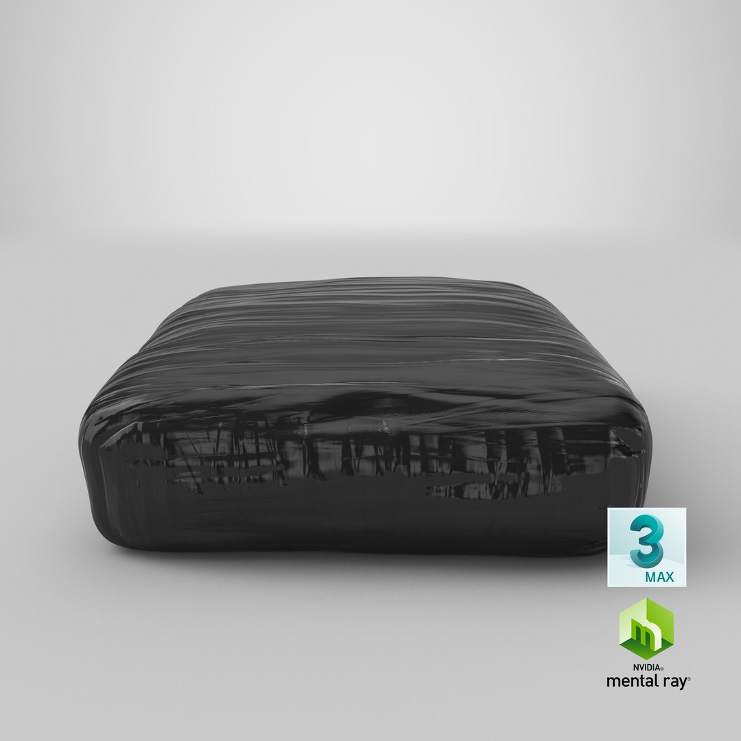 Large wrapped drug brick 3D model - TurboSquid 1149809
