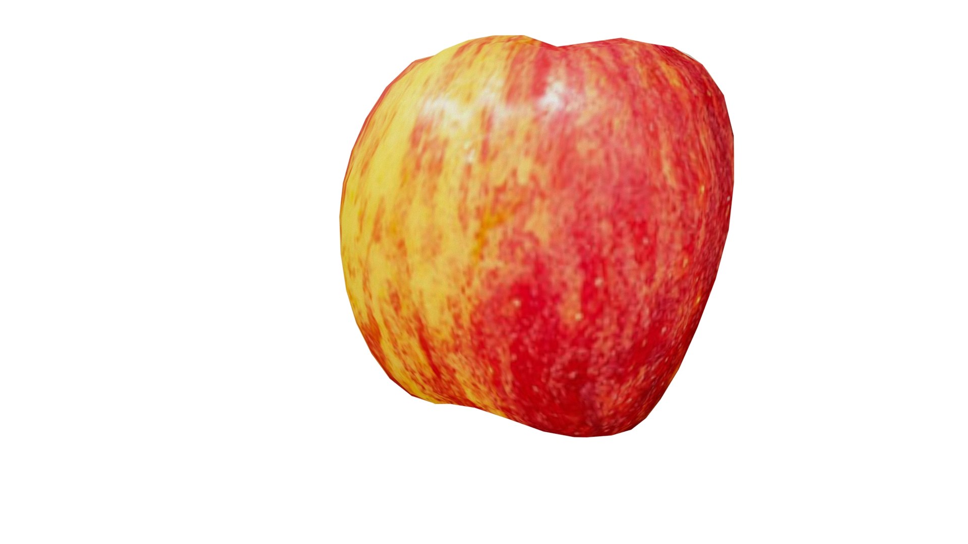 3D Half Apple - TurboSquid 1593527