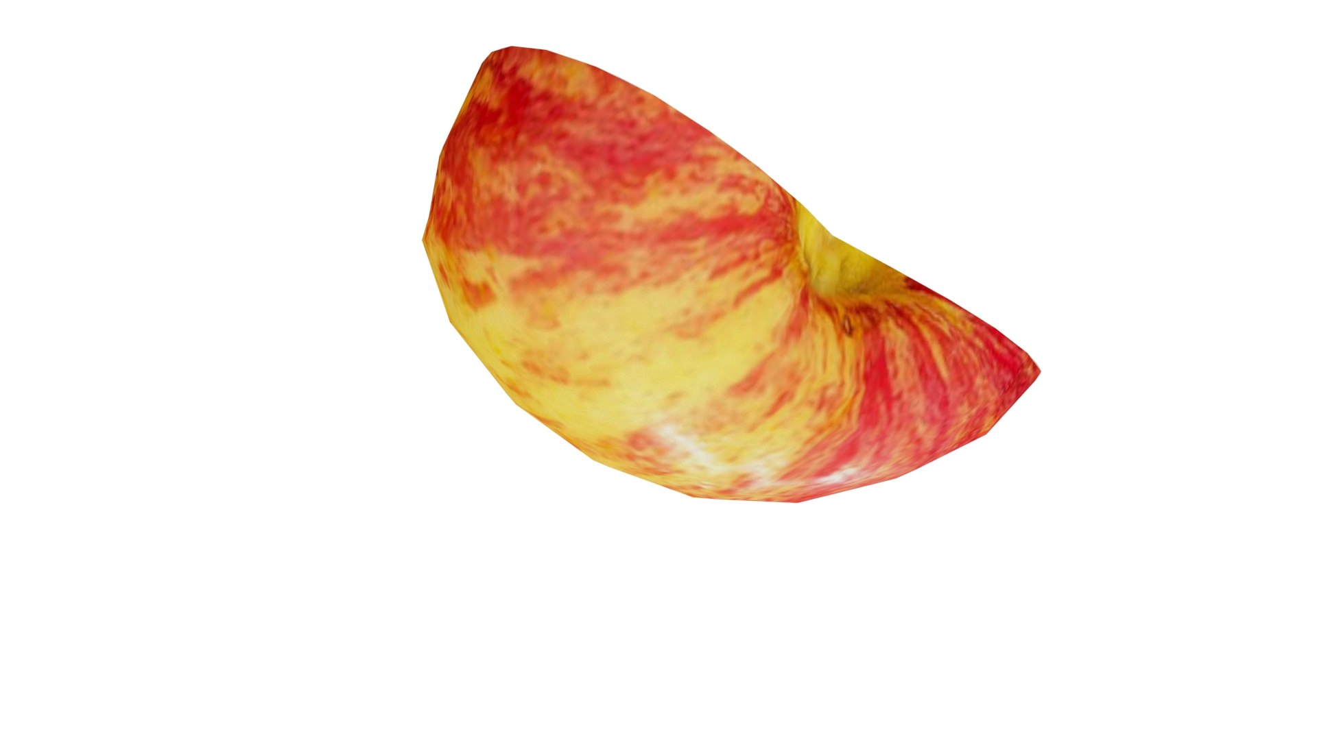 3D Half Apple - TurboSquid 1593527