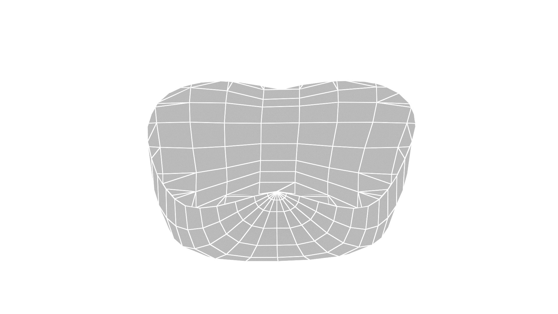 3D Half Apple - TurboSquid 1593527