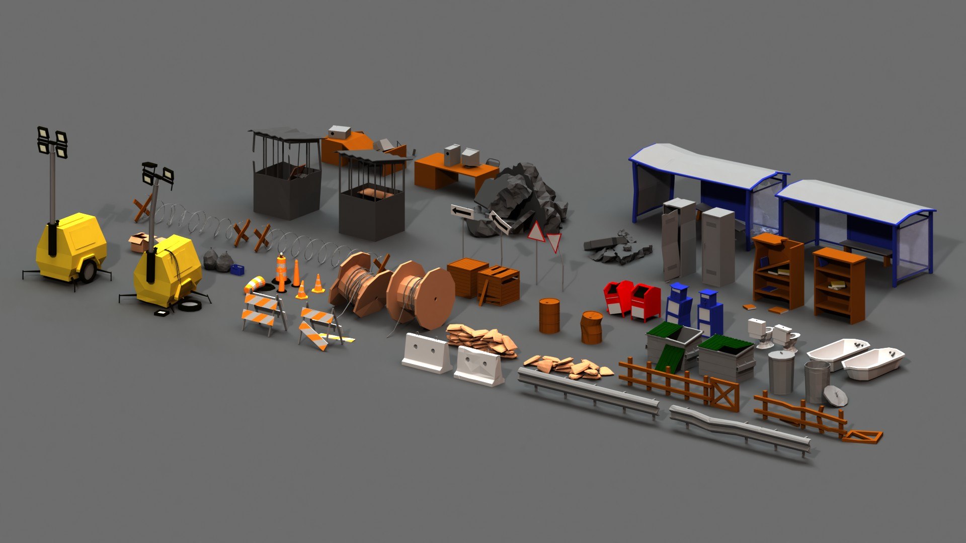 3D Post Apocalyptic - TurboSquid 1697579