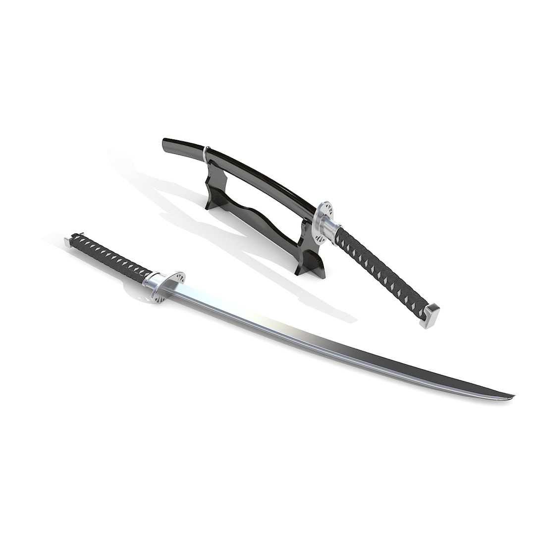 3D Samurai Sword - TurboSquid 1425116
