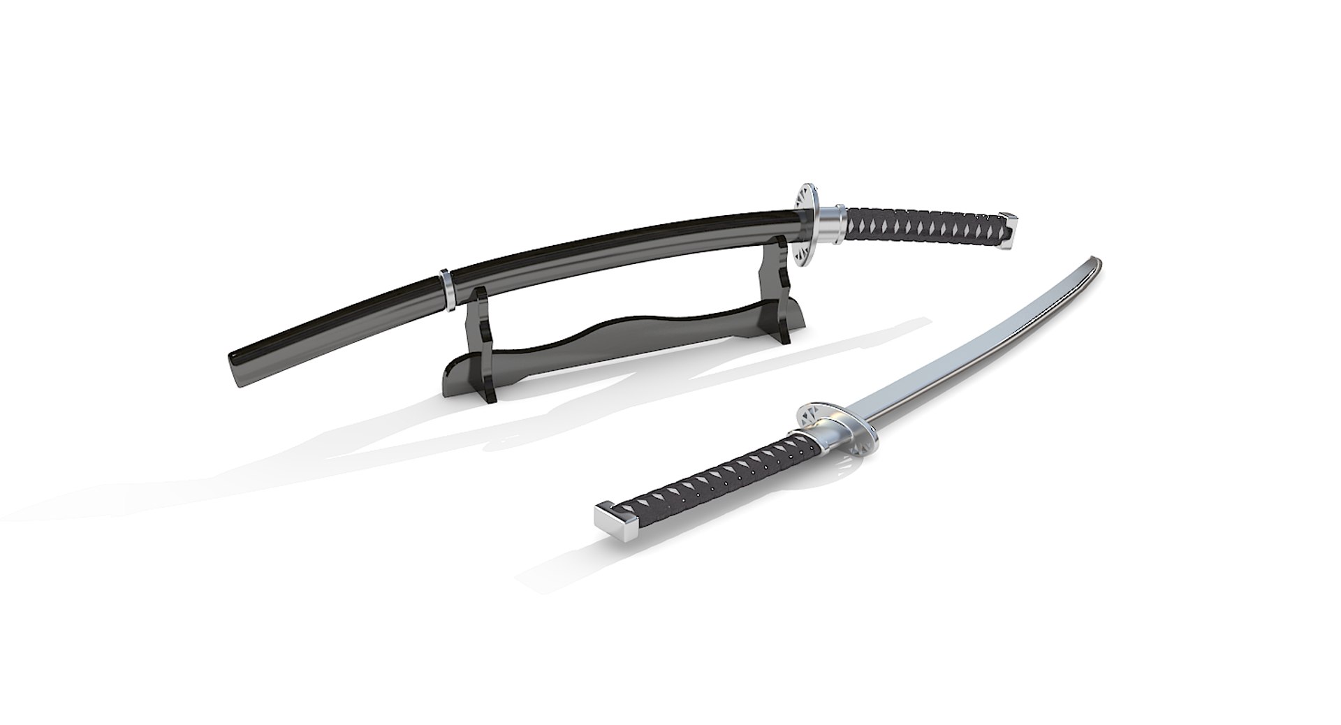 3D Samurai Sword - TurboSquid 1425116