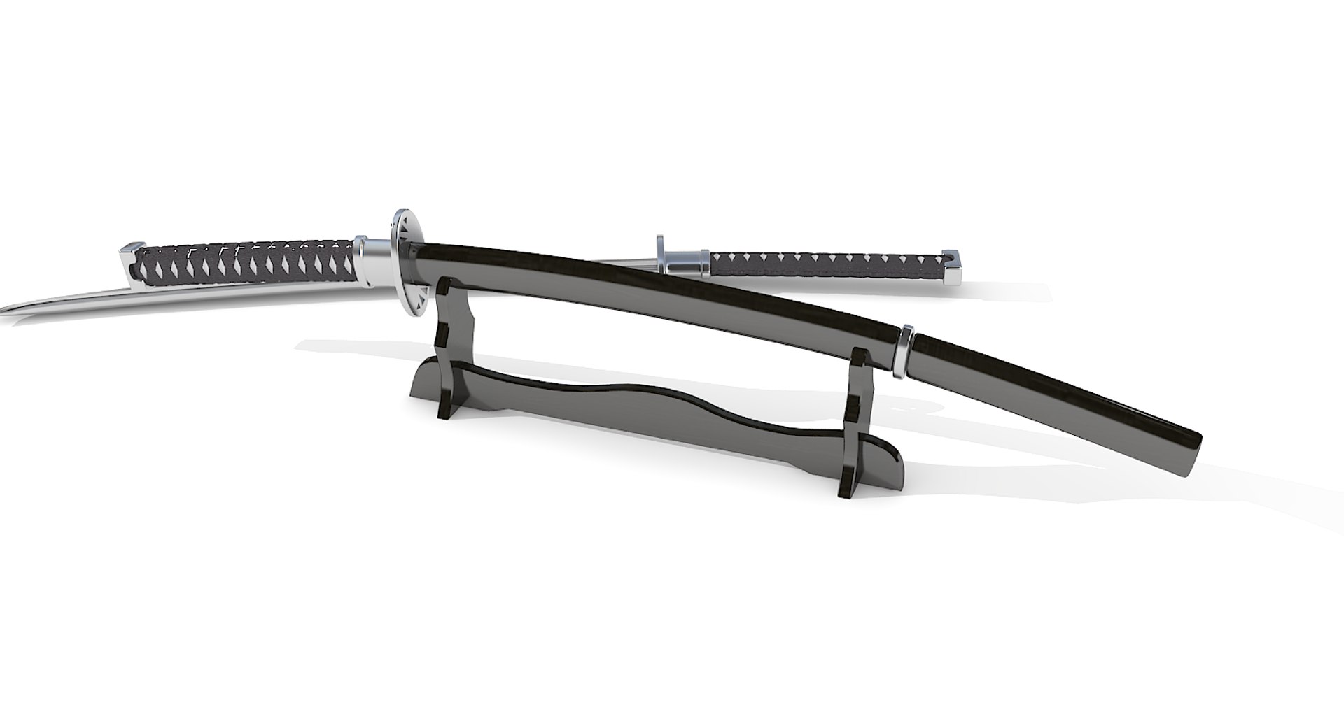 3D Samurai Sword - TurboSquid 1425116