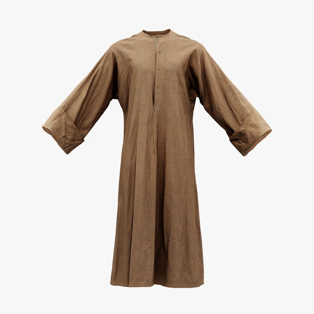 3D Priest Robe - TurboSquid 1851557