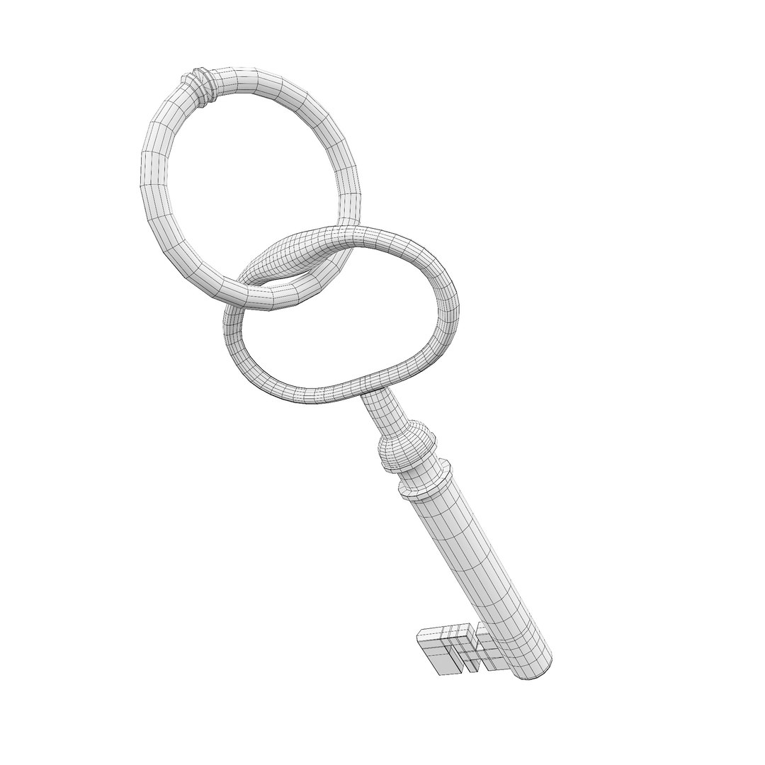 Skeleton Gold Key 3d Model 3D Model - TurboSquid 1976707