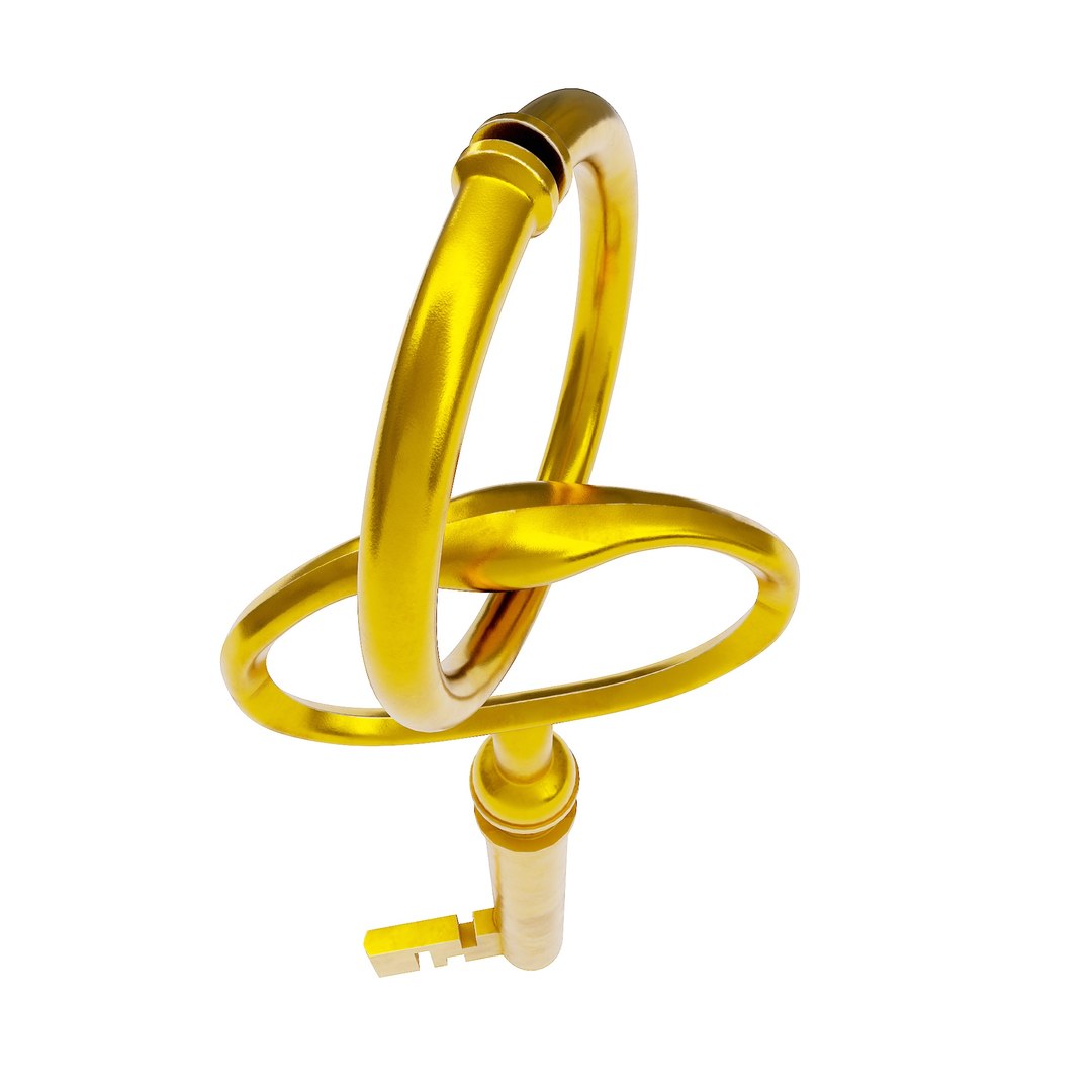 Skeleton Gold Key 3d Model 3D Model - TurboSquid 1976707