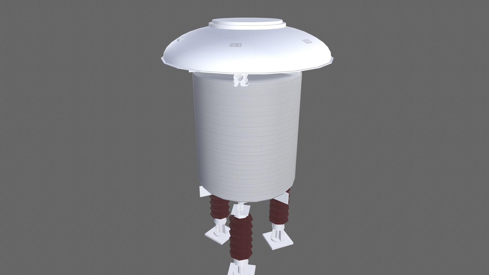 Air Core Reactor 3D Model - TurboSquid 2341842