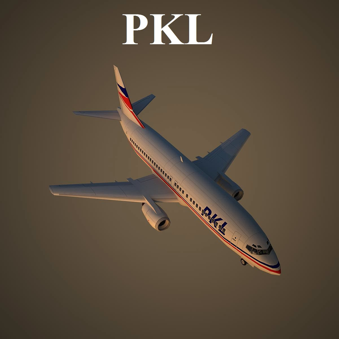 3ds Max Boeing 737-400 Air