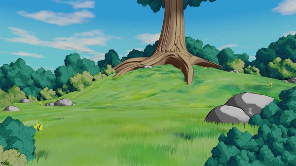 3D anime tree - TurboSquid 1669633