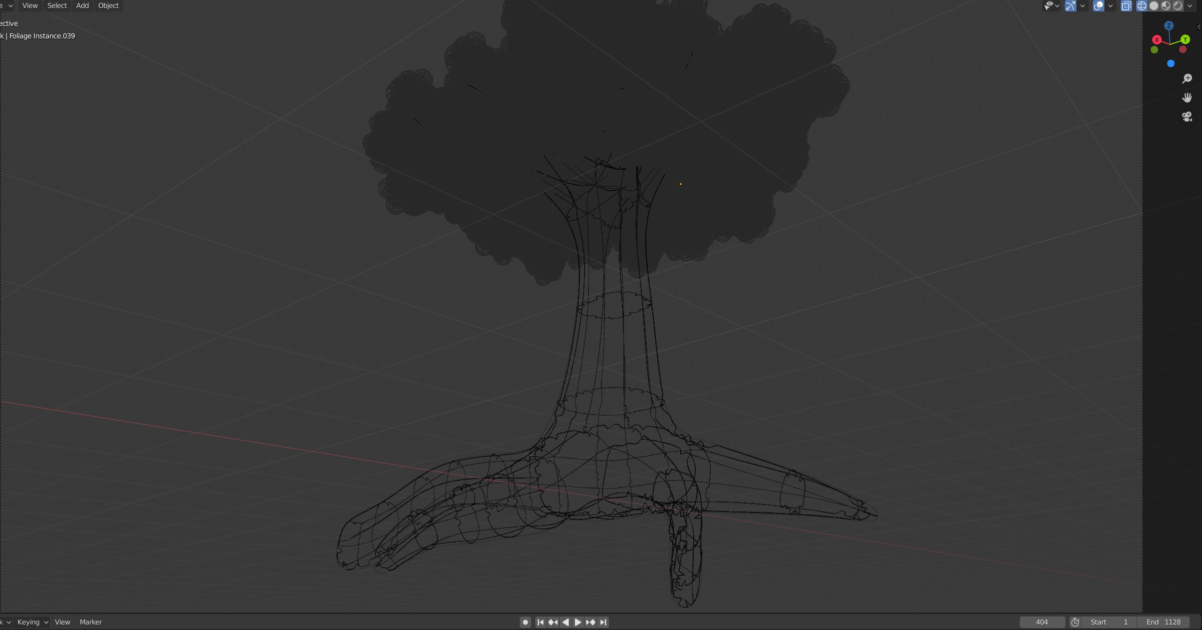 3D anime tree - TurboSquid 1669633