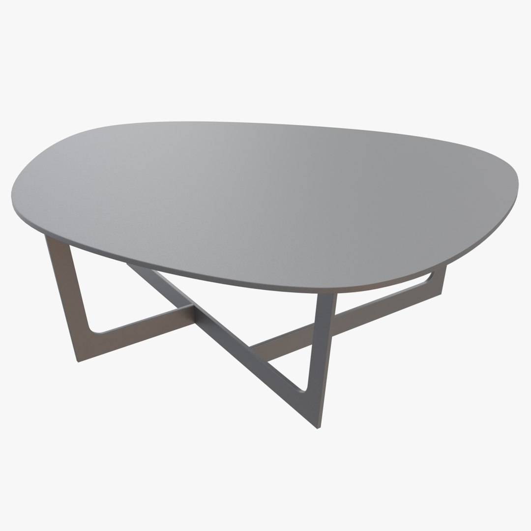 3D Frederica Designer Coffee Table model - TurboSquid 2055680