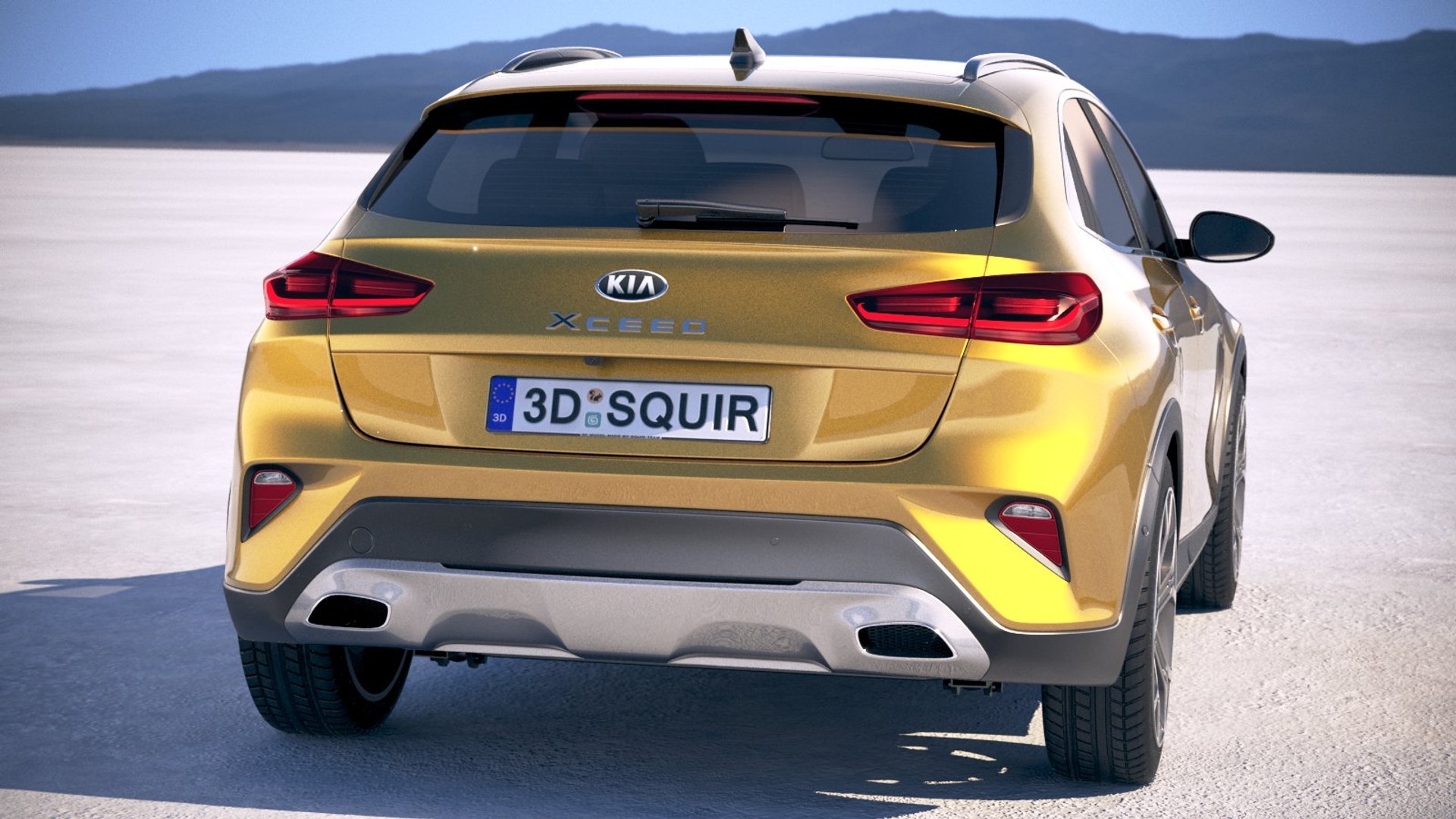 3D Model Kia Xceed 2020 - TurboSquid 1440966