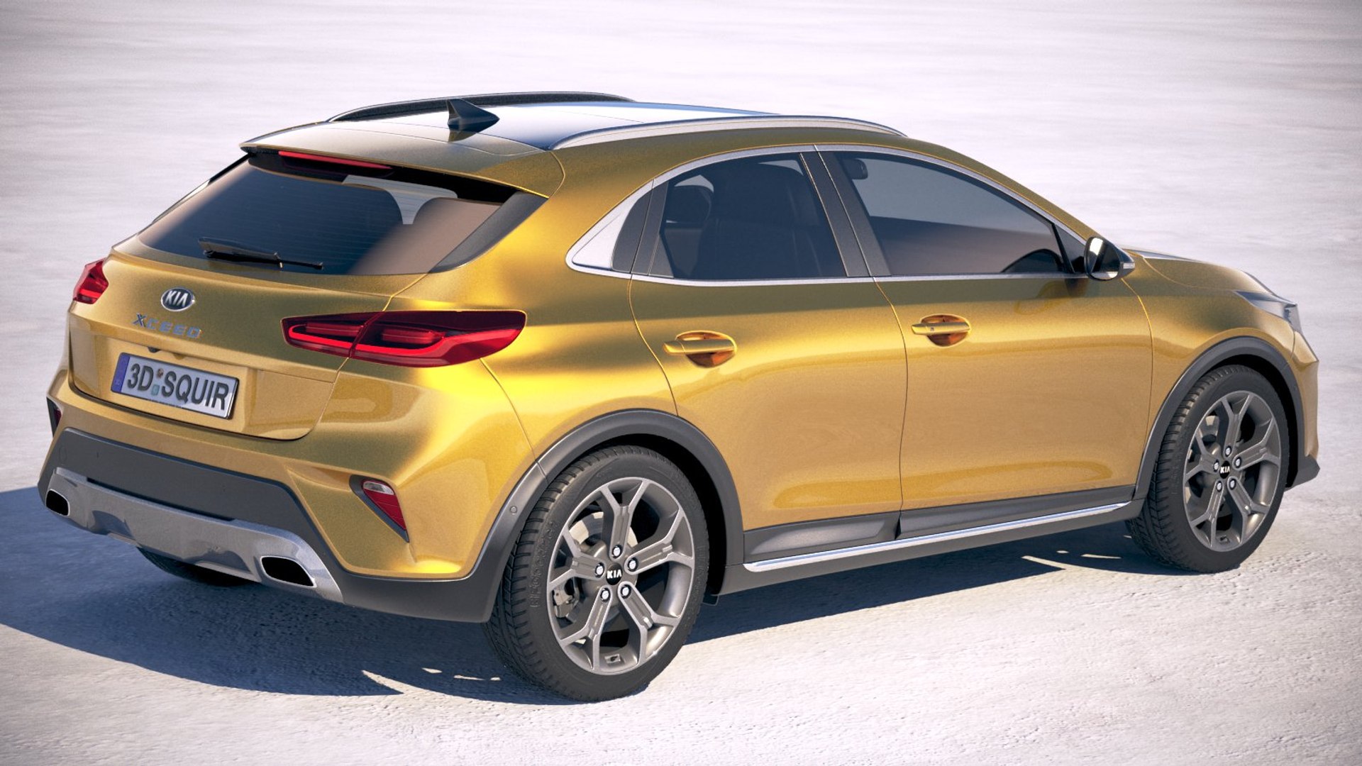3D Model Kia Xceed 2020 - TurboSquid 1440966