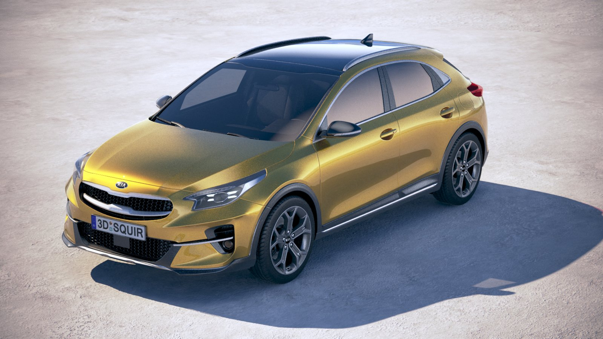 3D Model Kia Xceed 2020 - TurboSquid 1440966