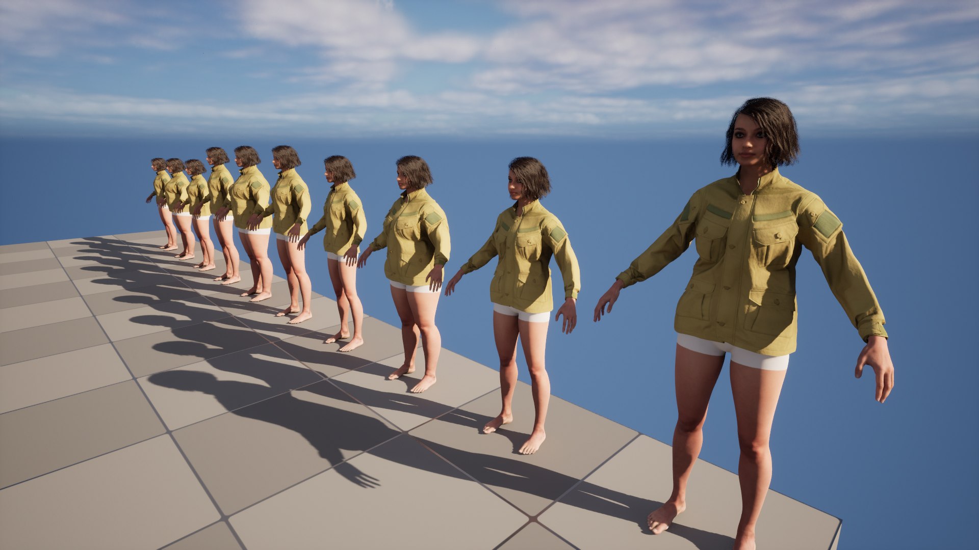 Jacket 197 - All MH Bodies UE5 Skeletons - Rigged 3D - TurboSquid 2324114