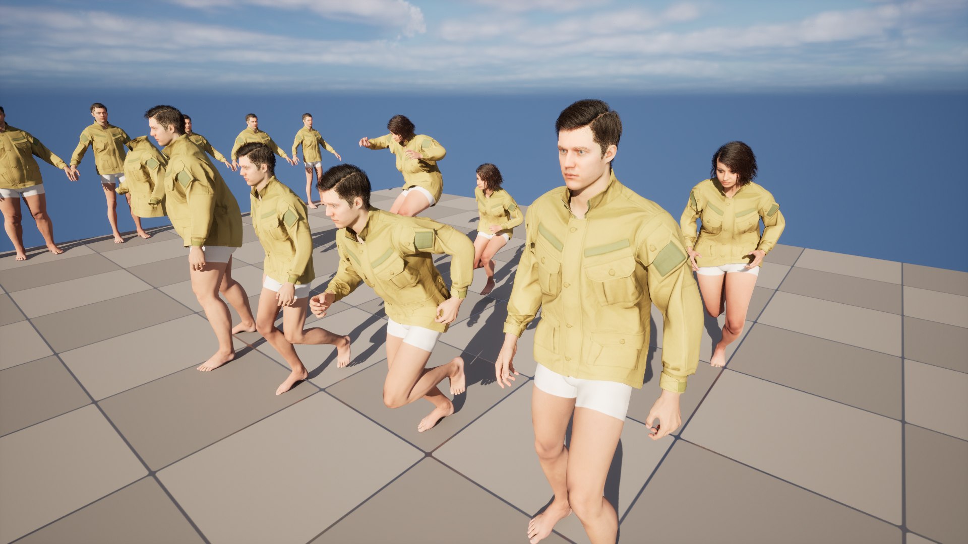 Jacket 197 - All MH Bodies UE5 Skeletons - Rigged 3D - TurboSquid 2324114