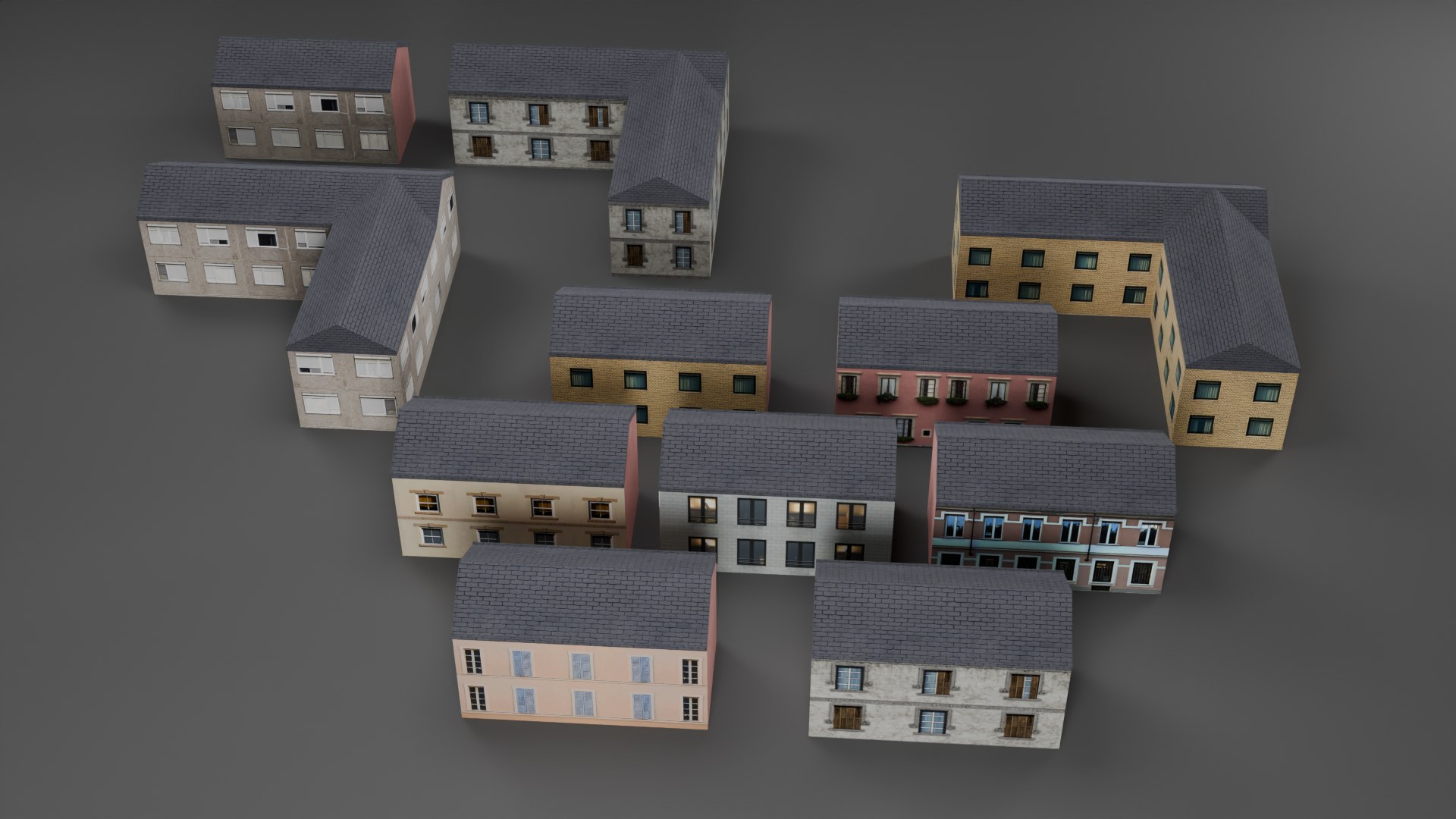 City Building Pack 3D Model - TurboSquid 2361471