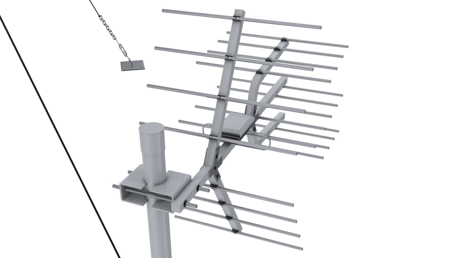 Antennas Set Model - TurboSquid 2239750